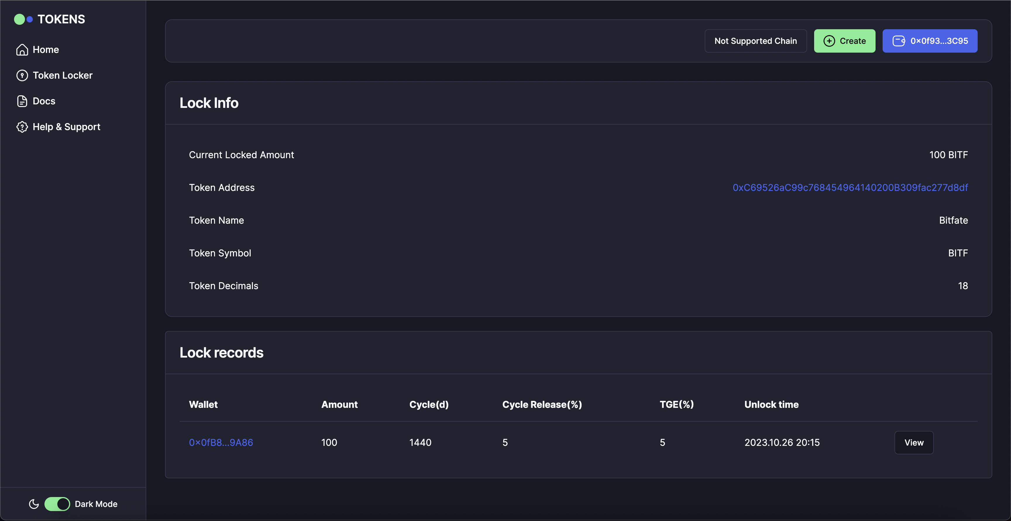 BscLocker: Crypto Token Locking Service dApp With Smart Contract by Web3Apps